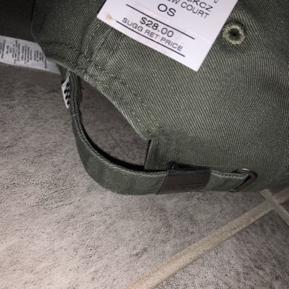 Vans | Accessories | Mens New Vans Cali Grew Court Green Cap Hat Unisex ...